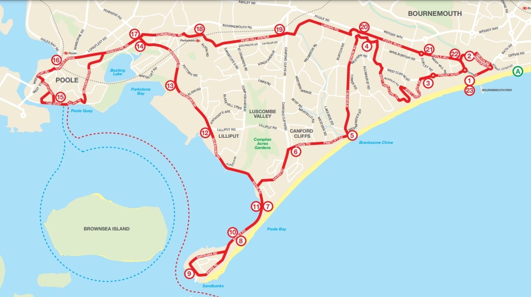 Bournemouth Hop On Hop Off Tour