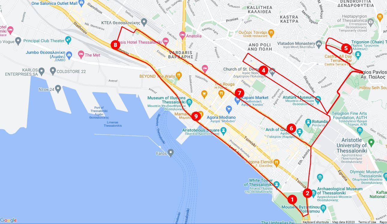 City Sightseeing Thessalonique : visite à arrêts multiples