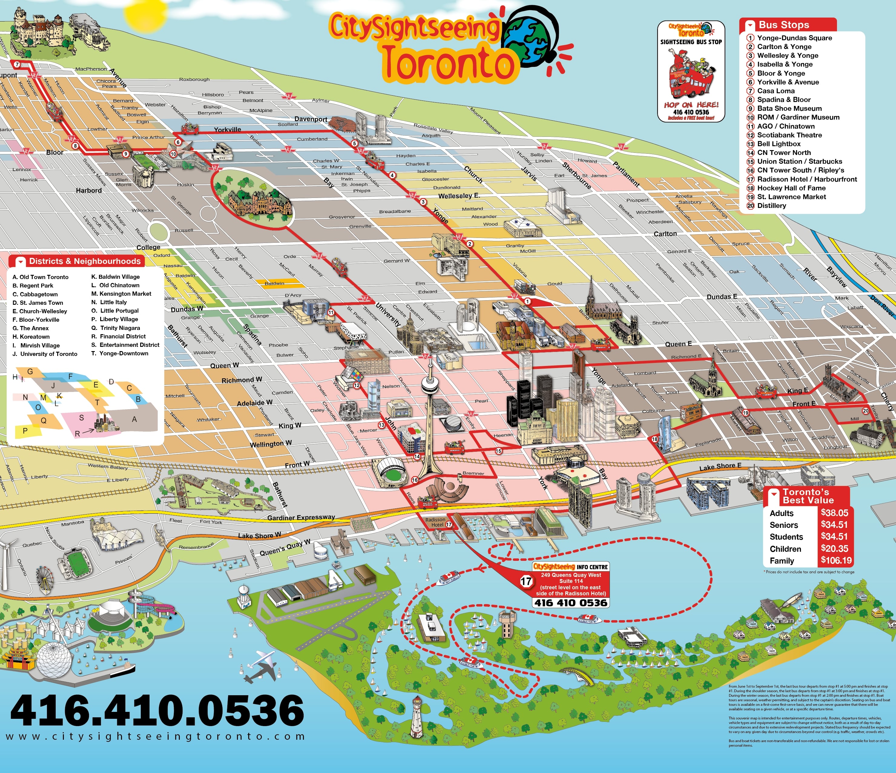 Stadtbesichtigung Toronto: Hop-On, Hop-Off Tour