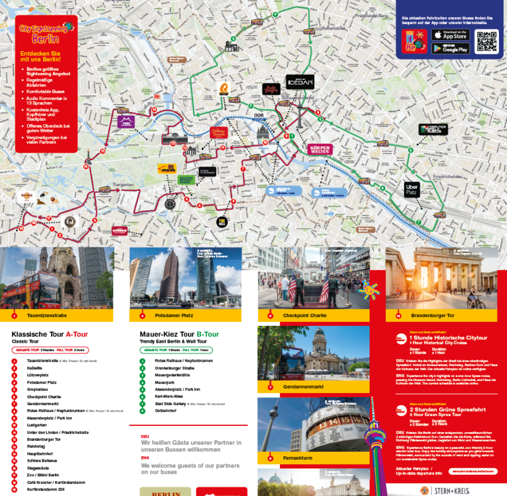 Icebar Ticket & Hop-On-Hop-Off Berlin Combo Ticket (All Routes)