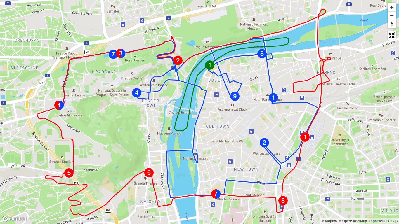 City Sightseeing Prague Hop-On, Hop-Off & Folklore Dinner