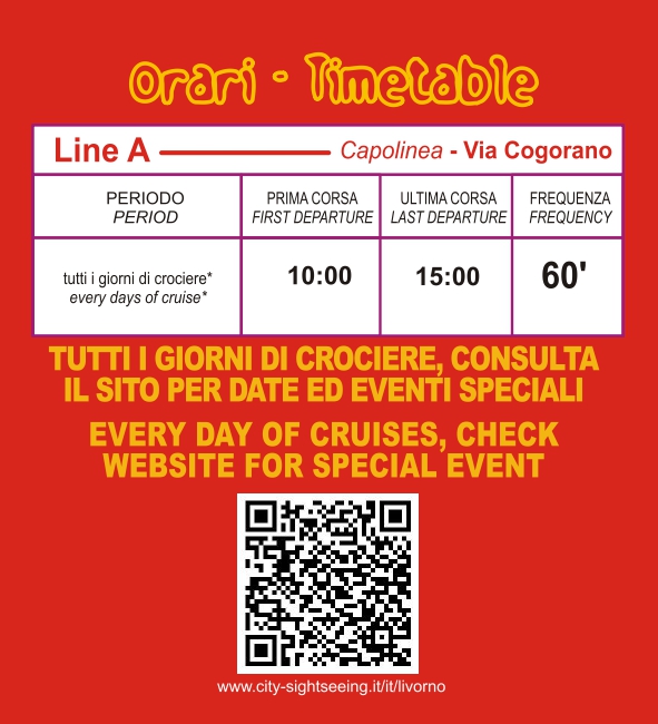 Florence Hop-On, Hop-Off Tour with Shore Excursion from Livorno