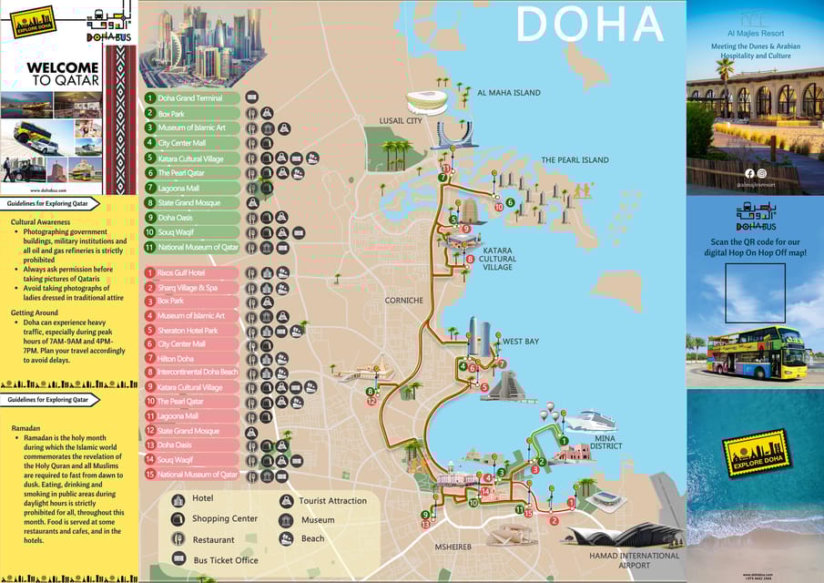Doha Bus Hop-on, Hop-off tour