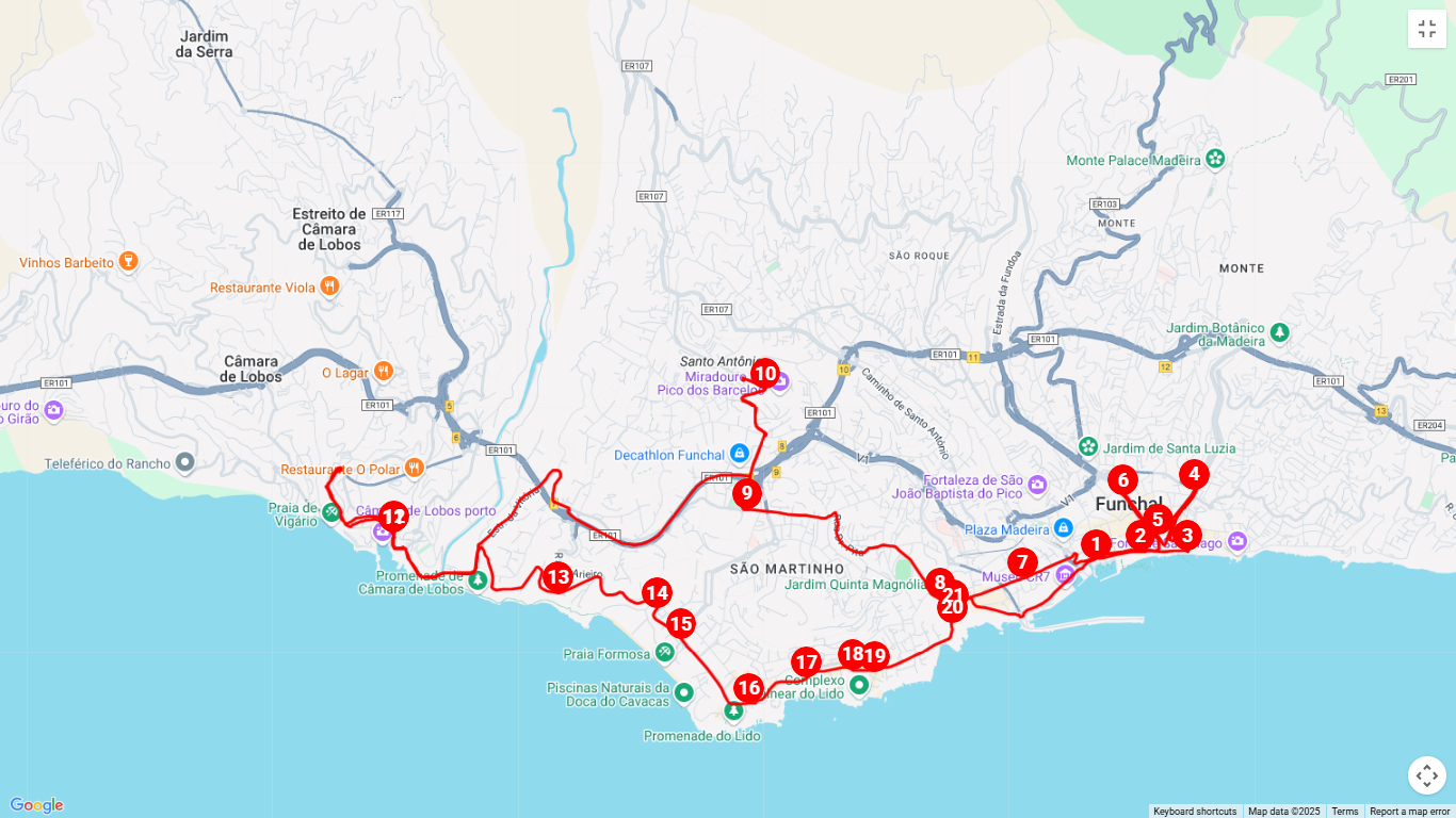 City Sightseeing Funchal Hop-On, Hop-Off Bus Tour