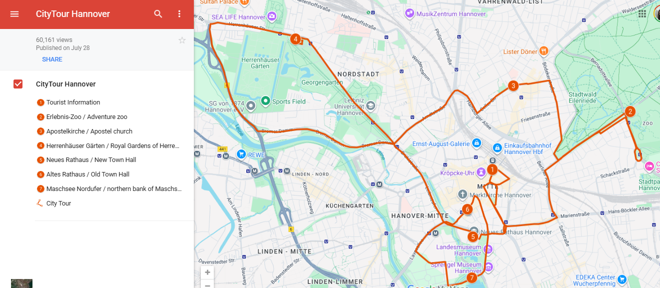 Hannover Hop-on, Hop-off bus tour