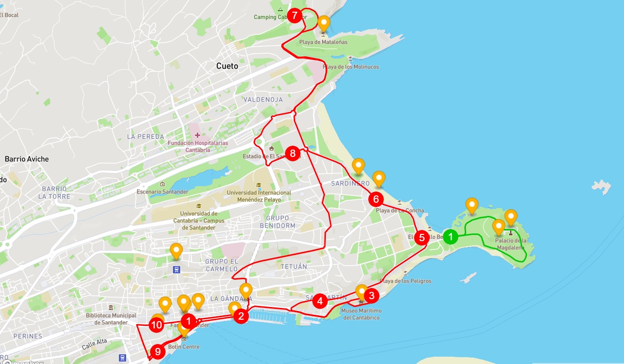City Sightseeing Santander Hop-On, Hop-Off Bus and Train