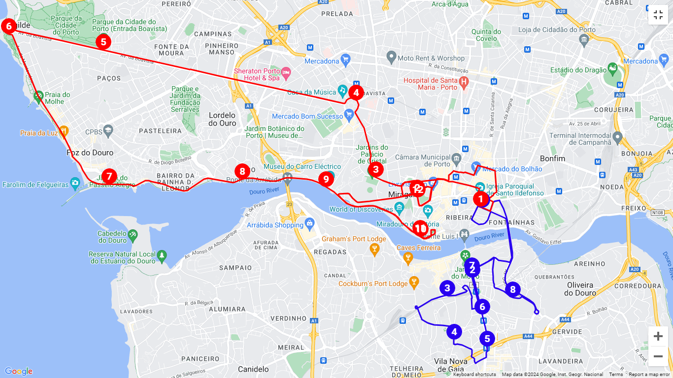 City Sightseeing Hop-On Hop-Off Porto Bus Tour